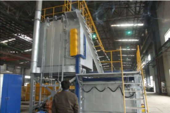 Our Drop Bottom Furnace for Aluminum Solution Heat Treatment and ...